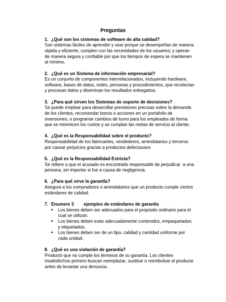 Preguntas Presentacion 5 | PDF