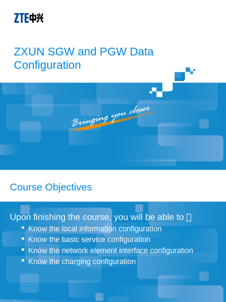 06 EP - OC001 - E1 - 1 ZXUN SGW and PGW Data Configuration-73 | PDF | Ip Address | Radius