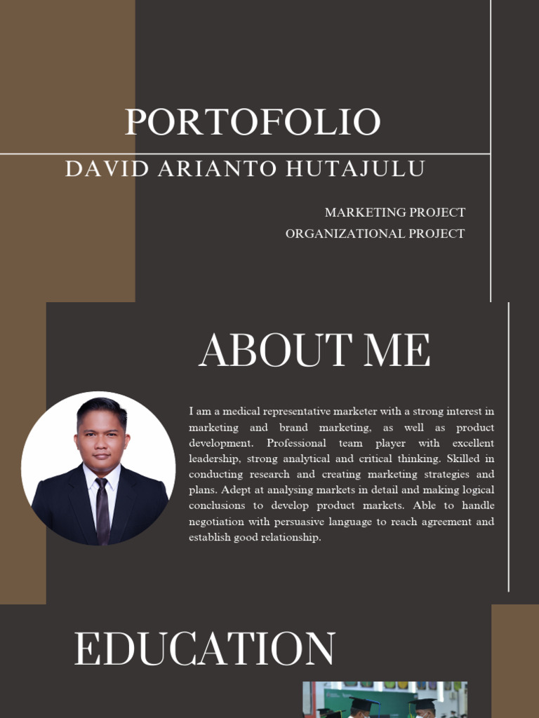 1 Portofolio David Arianto Hutajulu | PDF