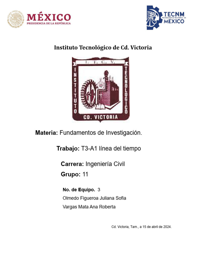 T3-A1-Línea del Tiempo Eq.3 | PDF