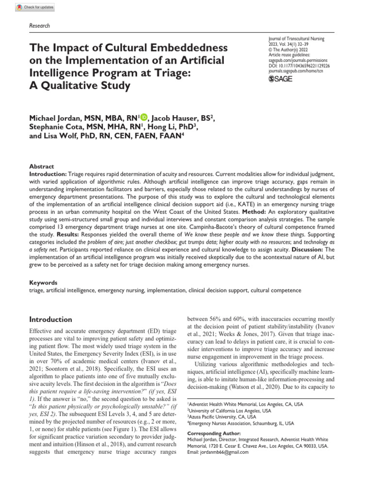Jordan Et Al 2022 The Impact of Cultural Embeddedness On The ...