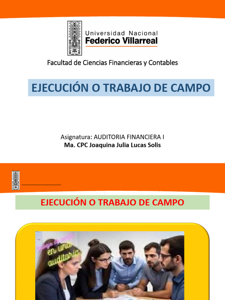 FASES Ejecucion o Trabajo de Campo | PDF