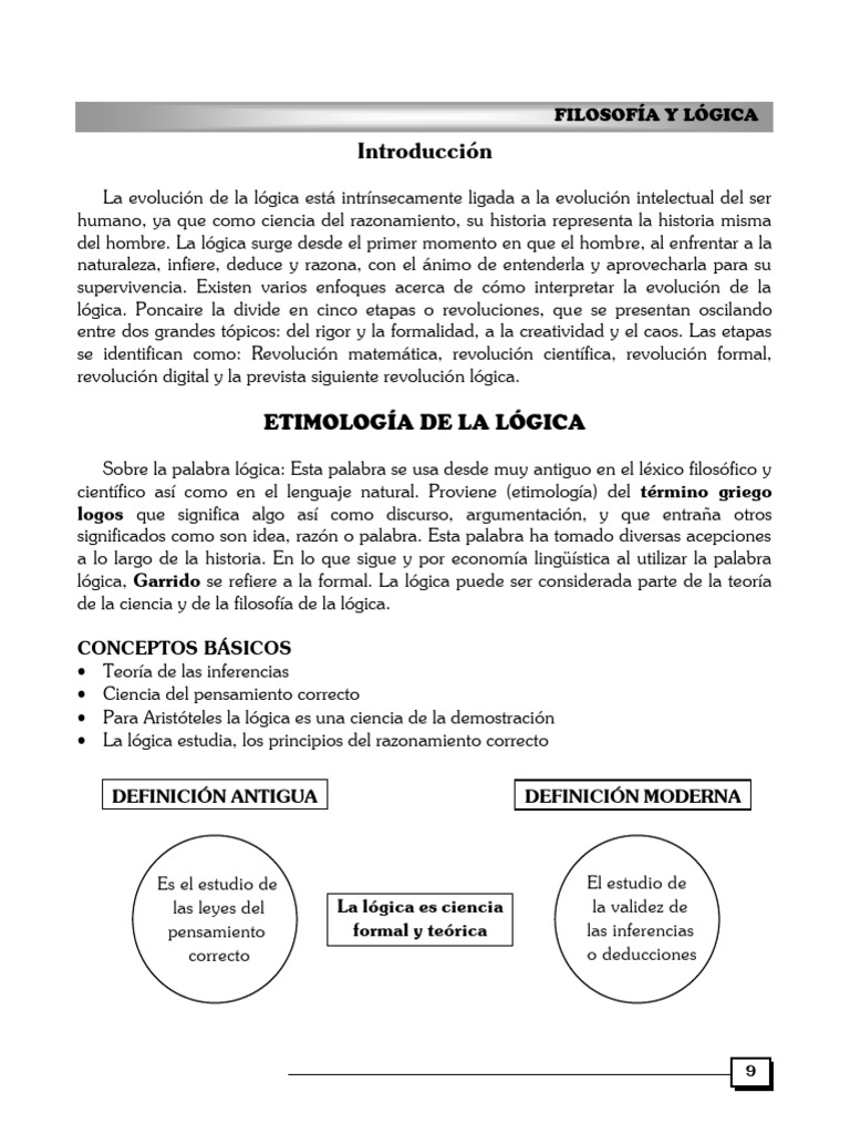 Logica Parte I | PDF