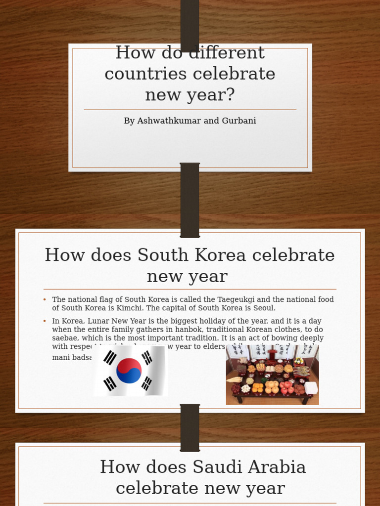 How Do Different Countries Celebrate New Year | PDF