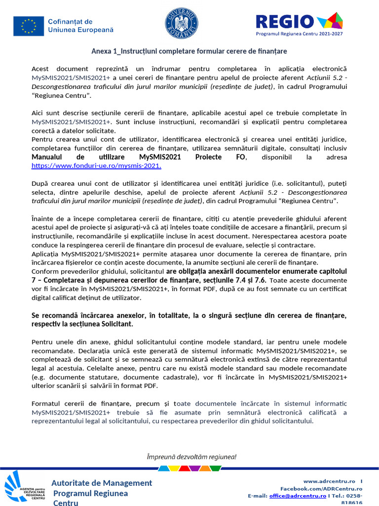 Anexe Ghid 5.2 | PDF