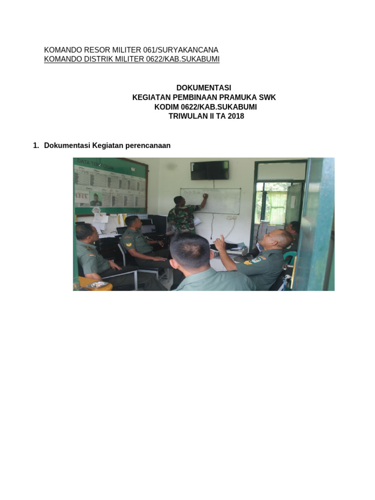 Dokumentasi Laporan SWK | PDF