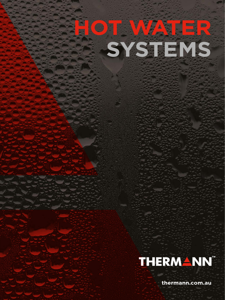 Thermann Hot Water Systems | PDF