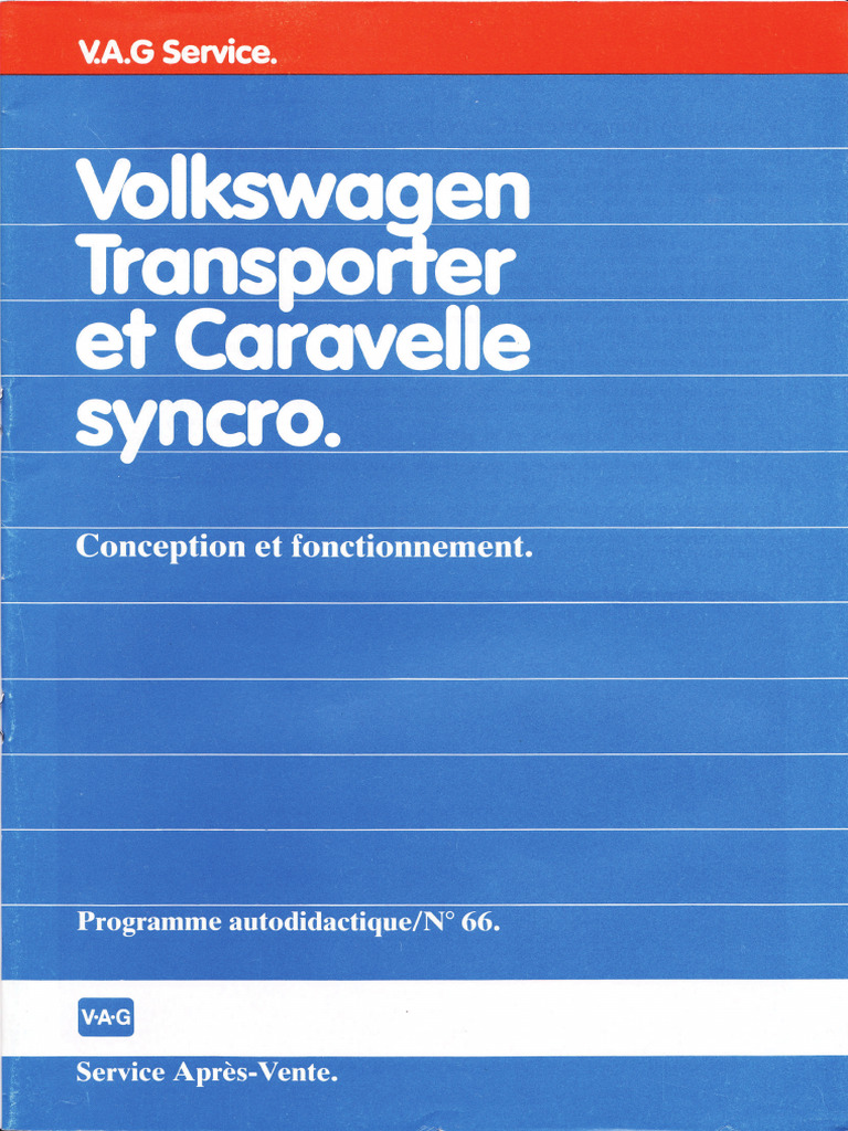 Manuel de Conception T3 Syncro | PDF