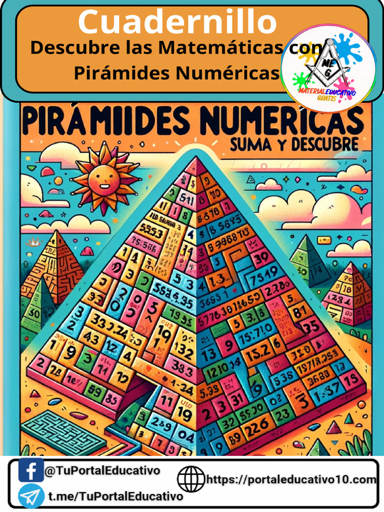 Descubre Las Matemáticas Con Pirámides Numéricas Portaleducativo10 | PDF