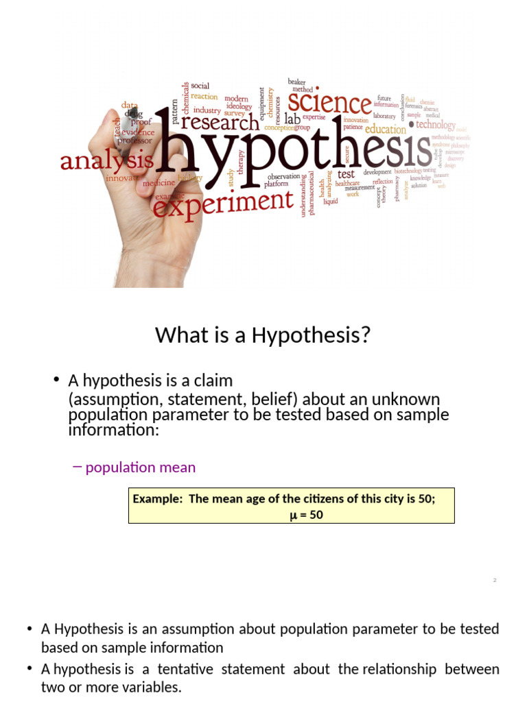 Hypothesis Testing Intro Students | PDF Hypothesis Testing Intro Students | PDF