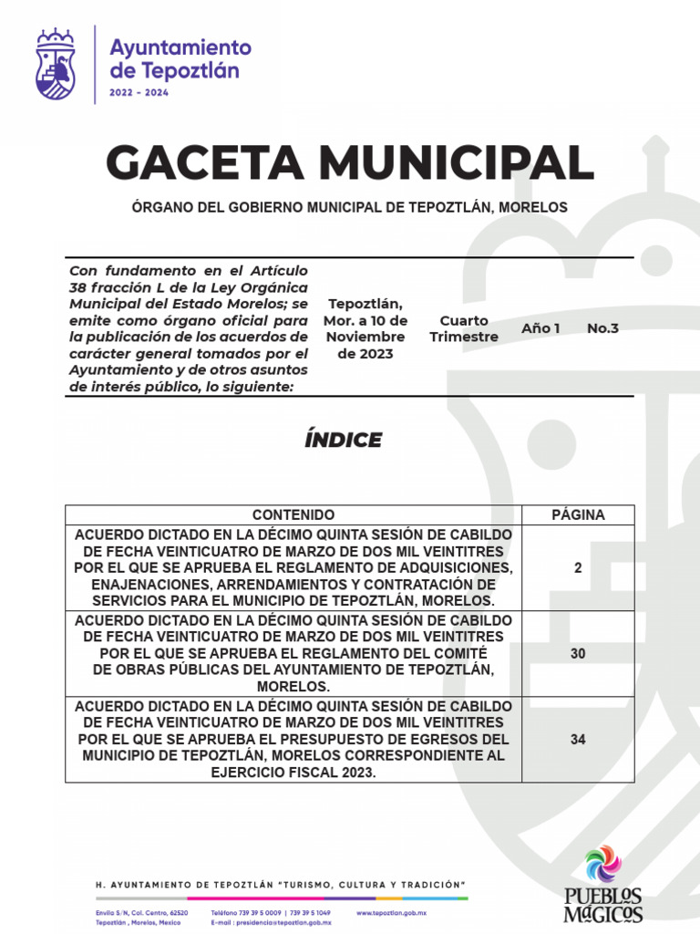 Gaceta 3 | PDF