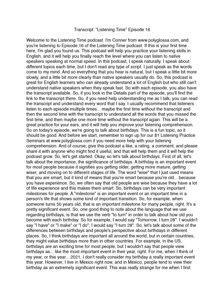 Episode 16 Transcript | PDF