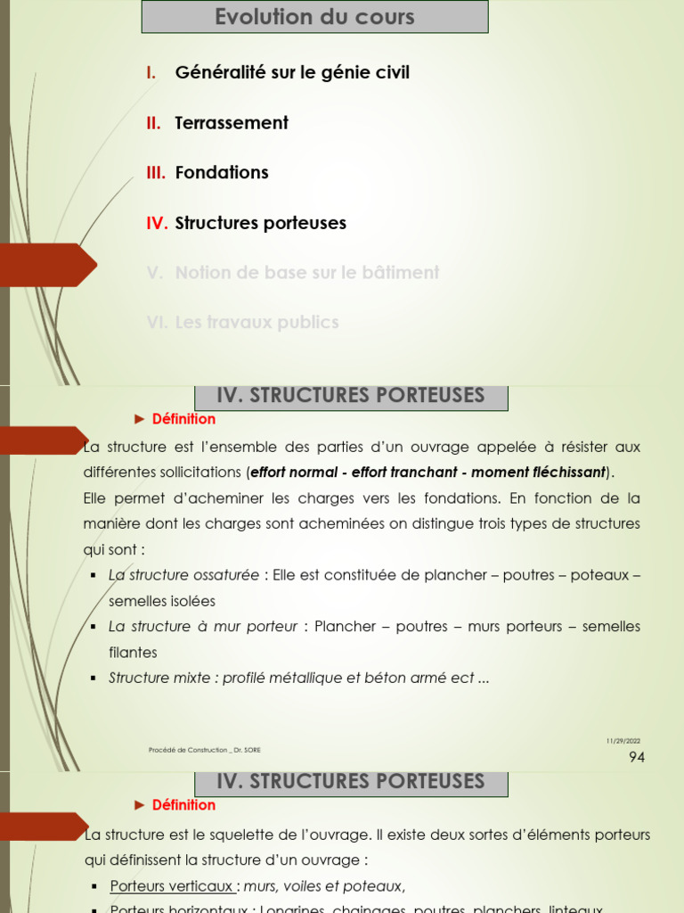PROCEDE DE CONST - SORE - Nov 2022 - FIN | PDF