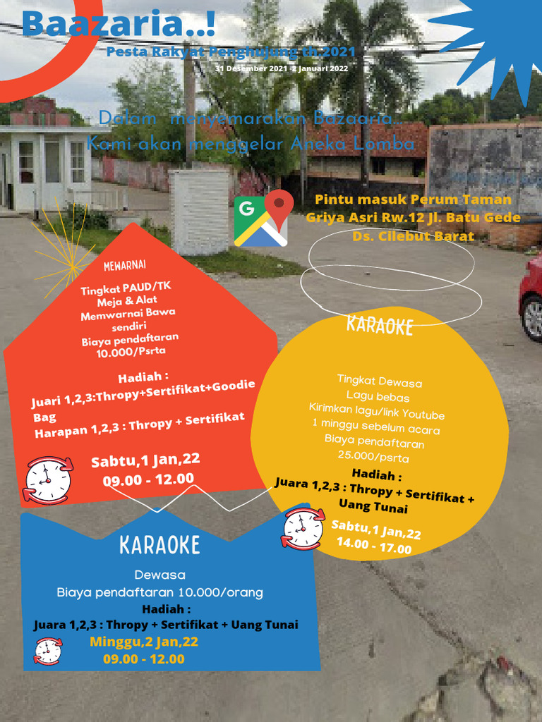 Contoh Poster Bazaar | PDF