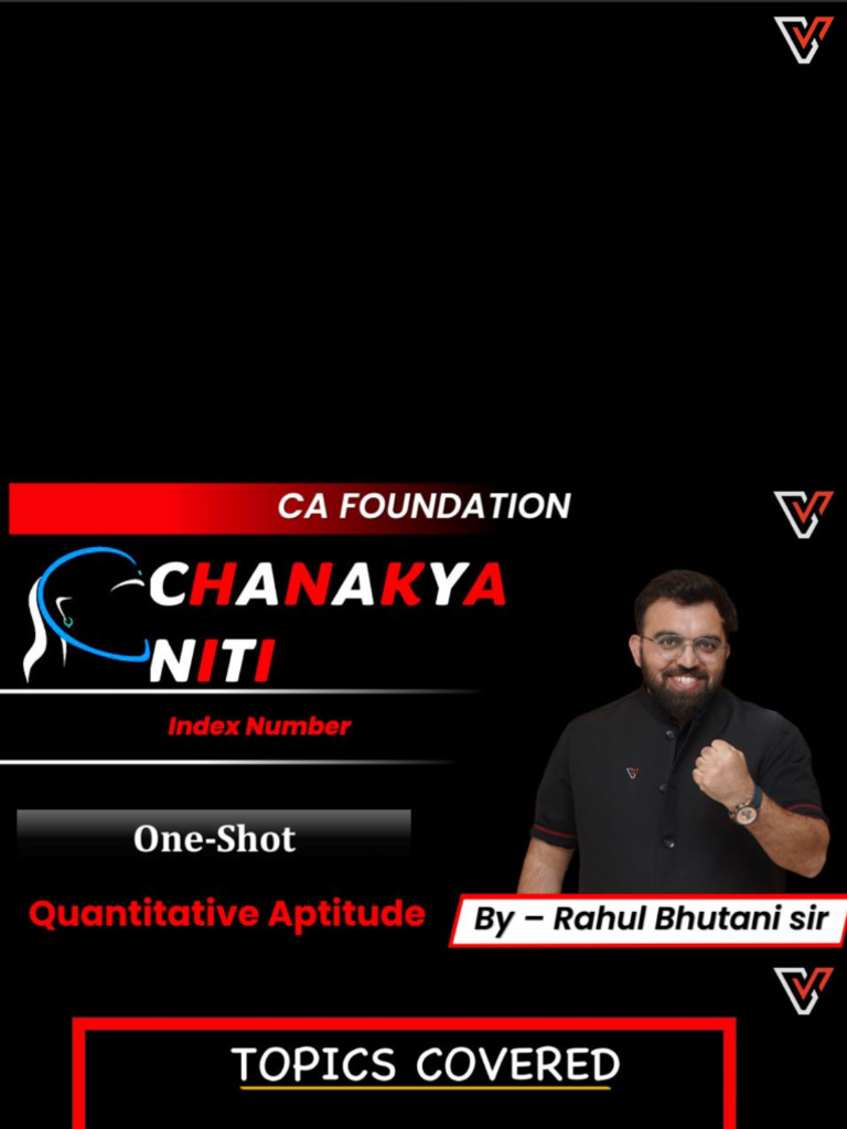 Index Number Chankaya NIti | PDF