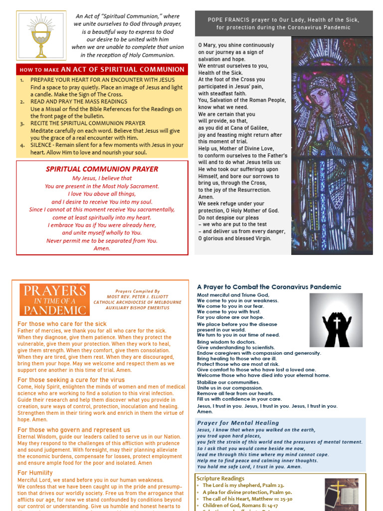 2020 April Prayer Leaflet | PDF