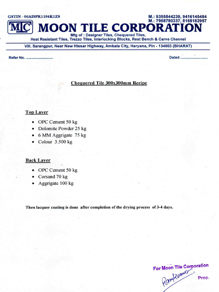 contractor list | PDF