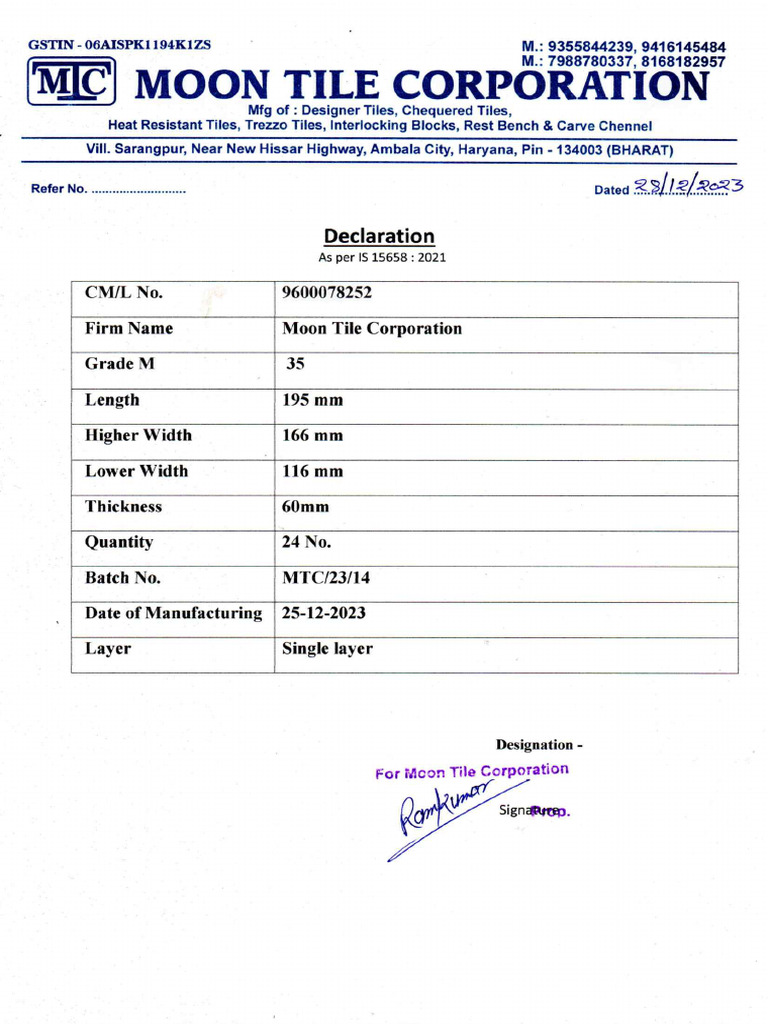 Contractor List | PDF
