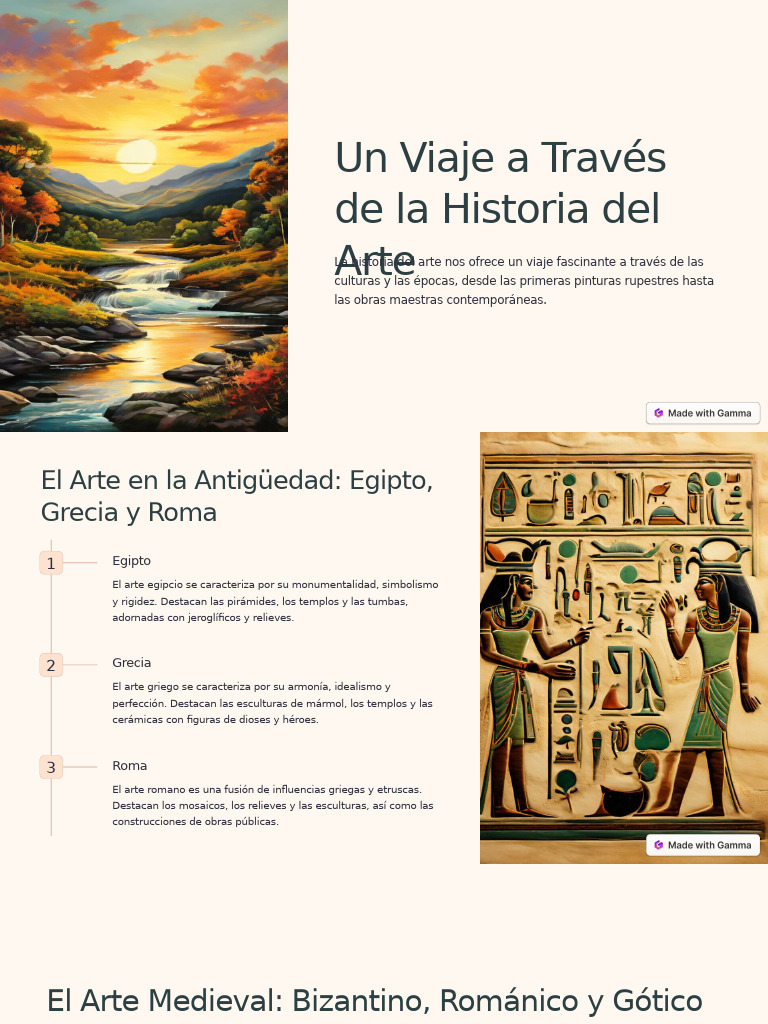 Un Viaje A Traves de La Historia Del Arte | PDF