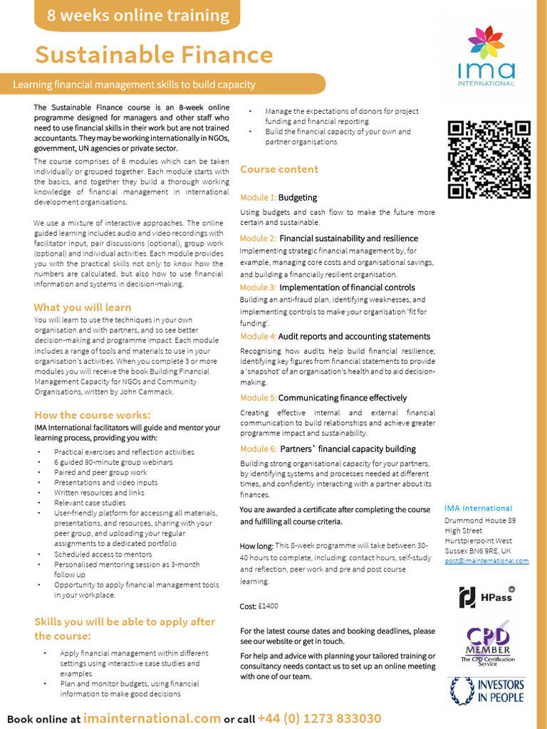 Sustainable Finance Factsheet | PDF