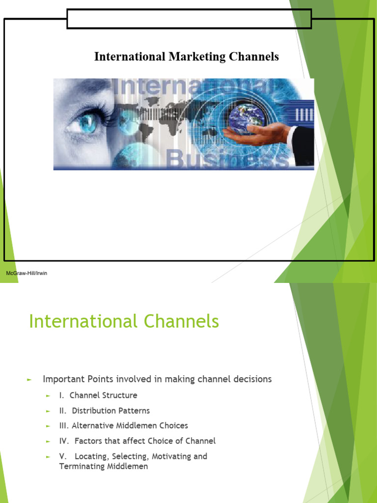 International Marketing Channels | PDF