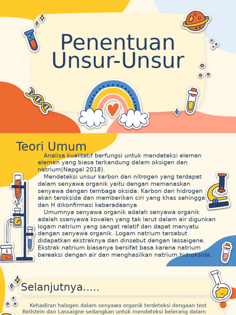 Penentuan Unsur Unsur | PDF