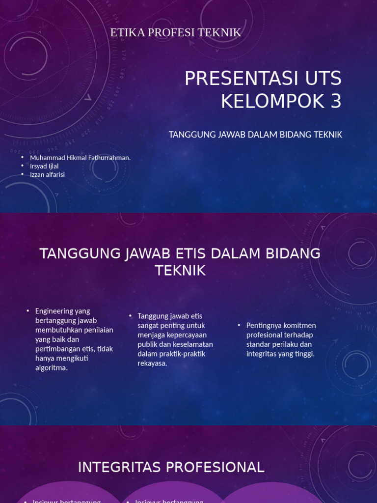Presentasi Uts Kelompok 3 | PDF
