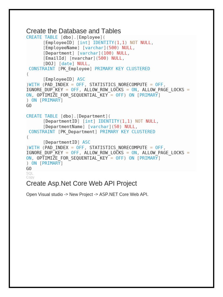 Angular Crud With Core We Bap I | PDF