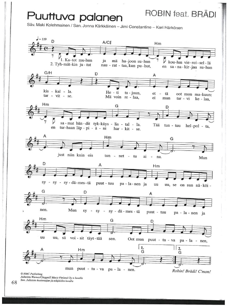 Puuttuva Palanen | PDF