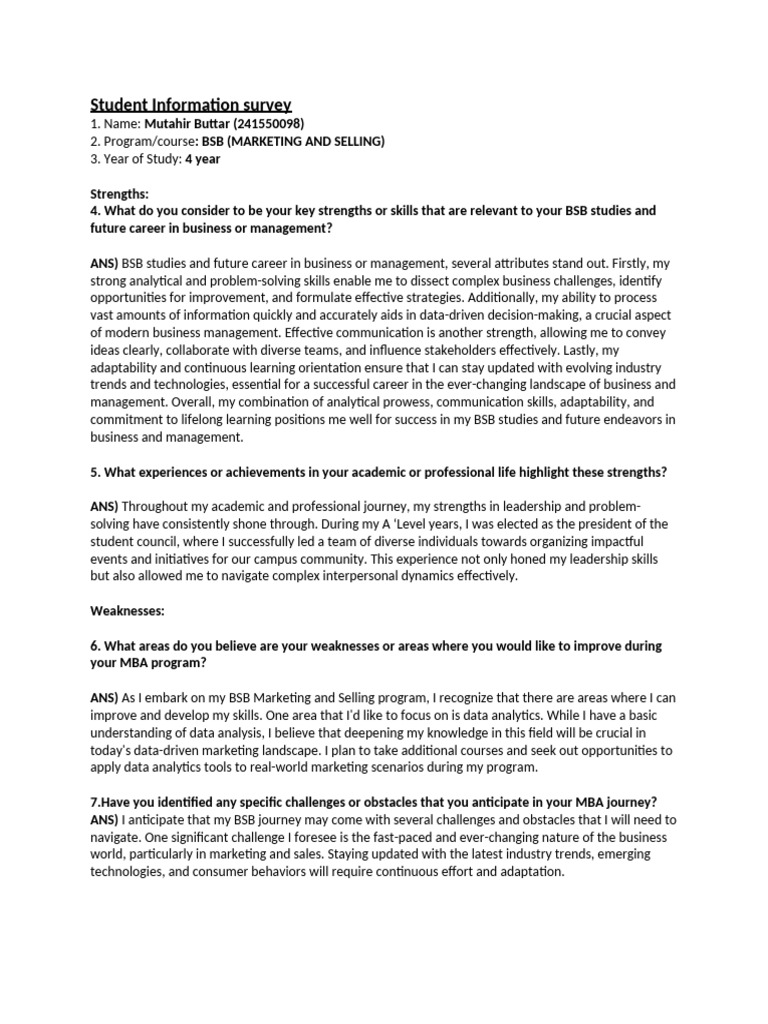 Consumer Behaviour Survey 1 | PDF