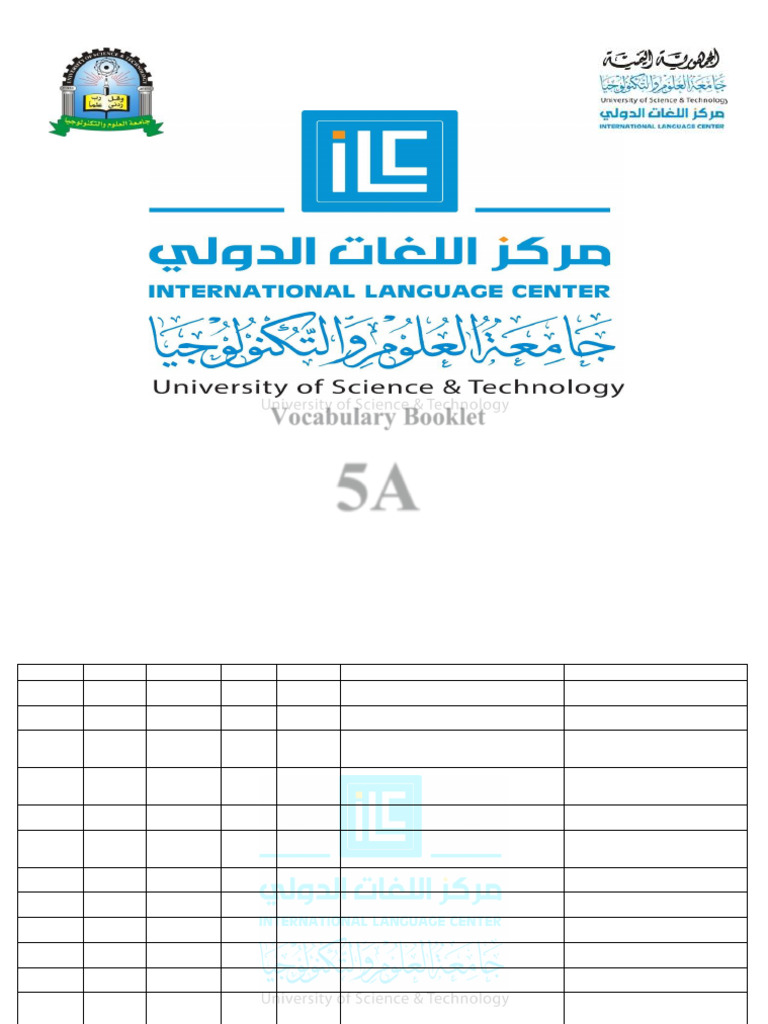 Aef 5a Booklet Pdf