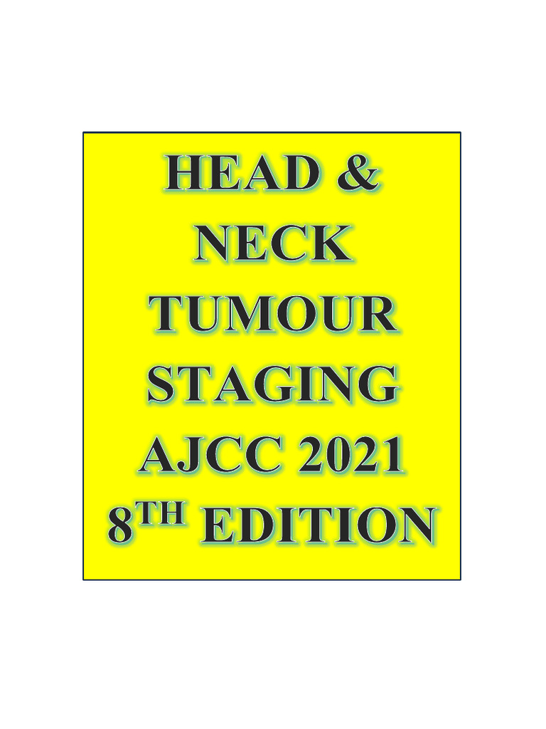 Ajcc 2021 | PDF