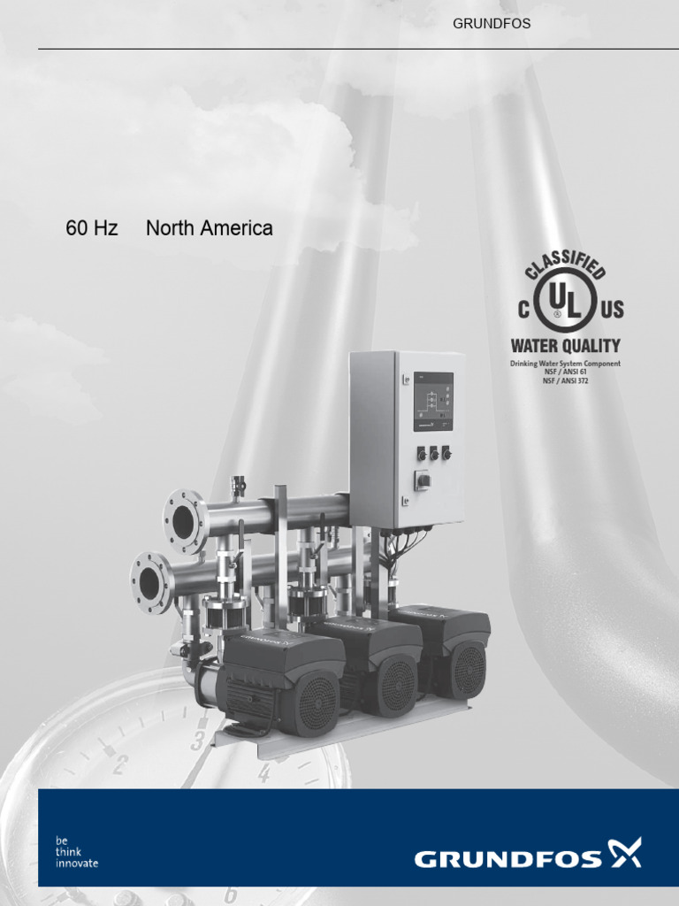 Grundfosliterature 5261463 Hydro Multi B Data Booklet | PDF