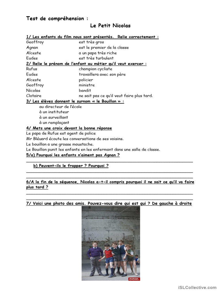 Le Petit Nicolas | PDF