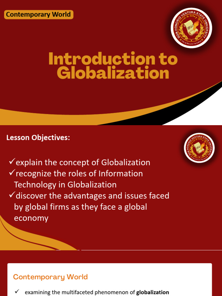 Intro To Globalization | PDF