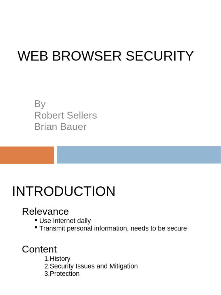 Browser Security | PDF