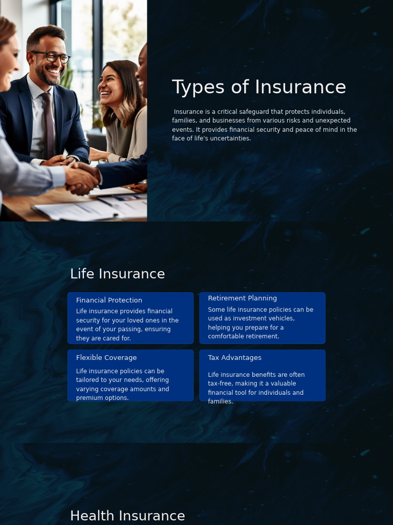 Types of Insurance | PDF