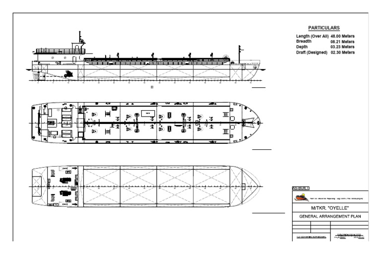 As Built General Arrangement Plan - Oyelle | PDF