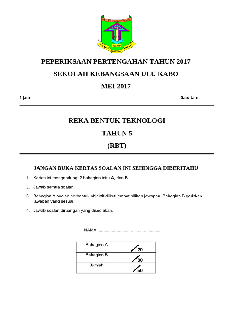 RBT Tahun 5 | PDF