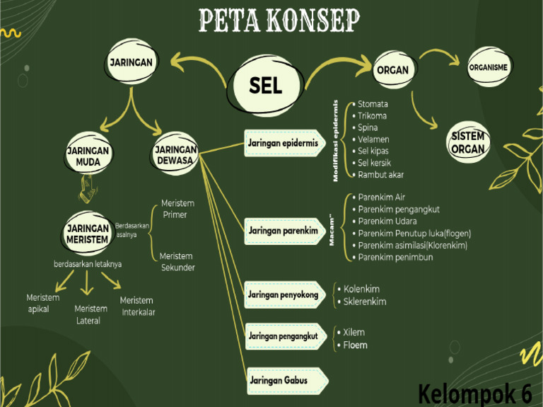 Peta Konsep Kelompok 6 | PDF
