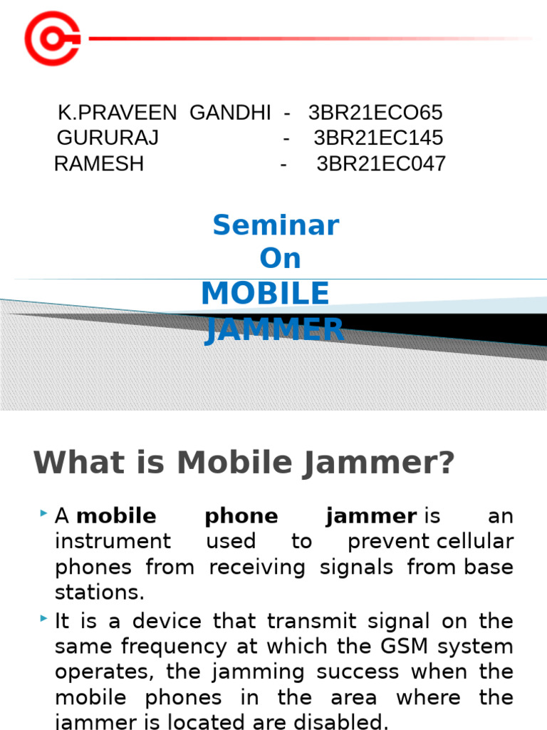 Mobile Jammer | PDF