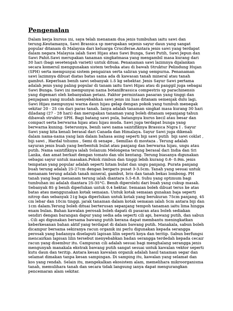 Pengenalan (Arjun) | PDF