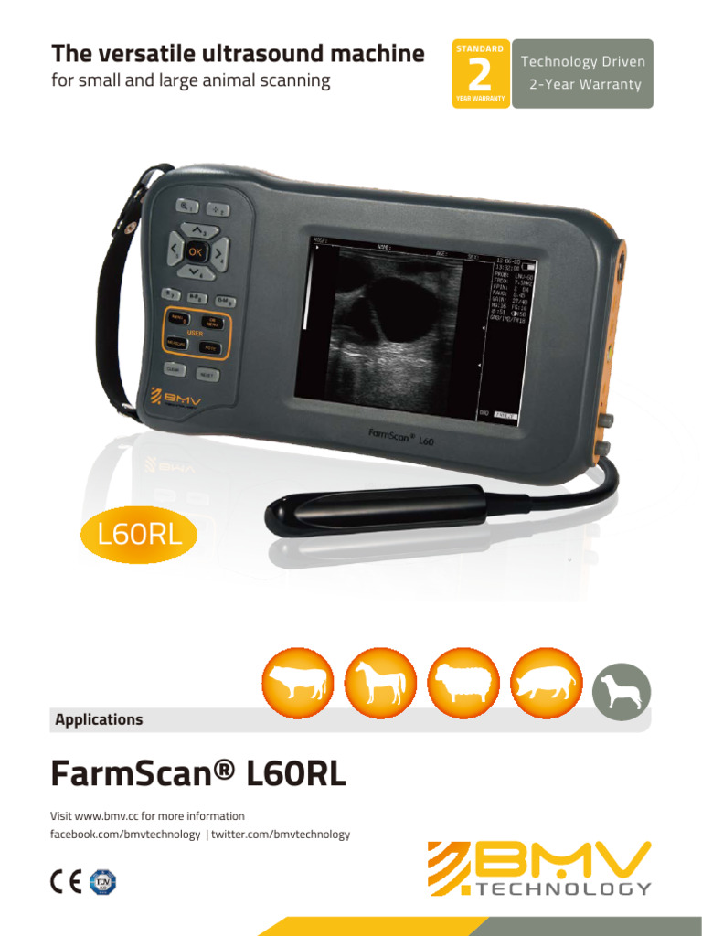 Brochure FarmScan L60 (农牧场) Veterinary Ultrasound System Midres EN V18 ...