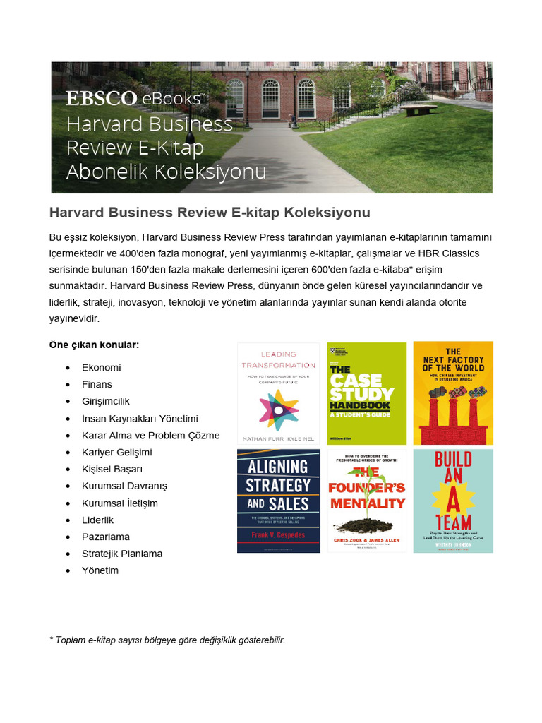 Ebook Harvard Business Review Collection | PDF