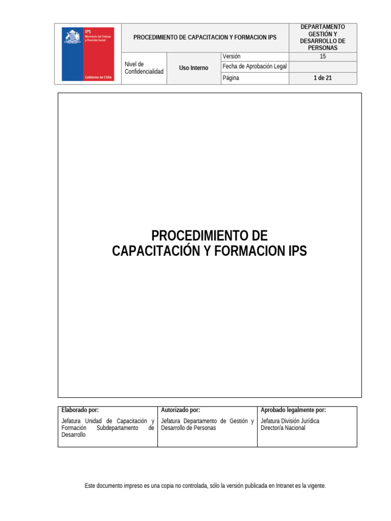 PRD Capacitacion y Formacion 3 | PDF