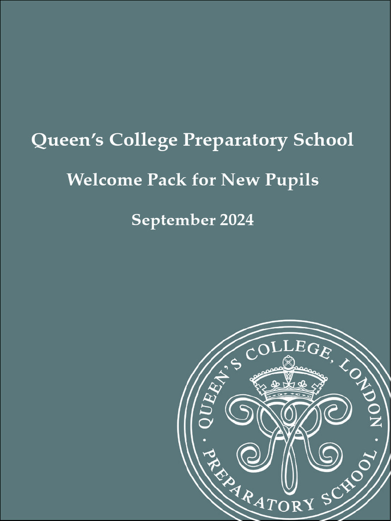 QCPS - Welcome Pack 2024-25 | PDF