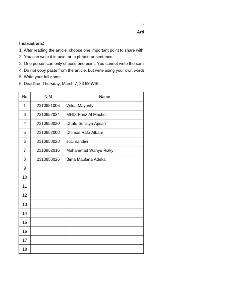 EIR B - Important Points Reading Actors in IR | PDF