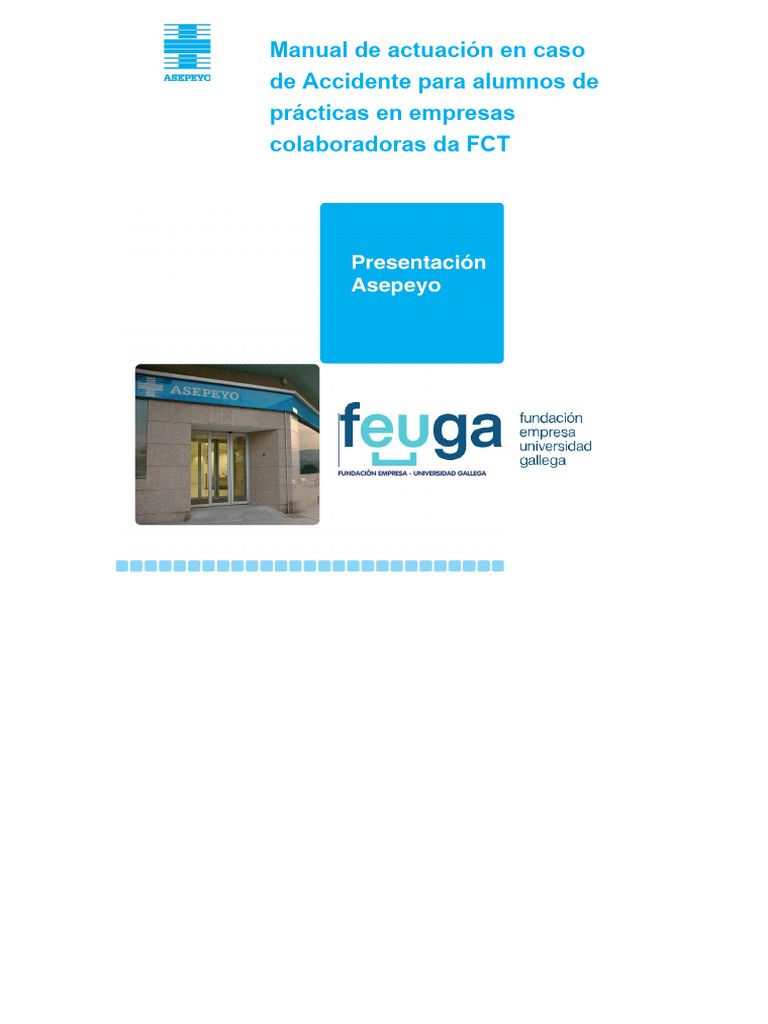 Asepeyo Manual - G 2024 - FCT | PDF