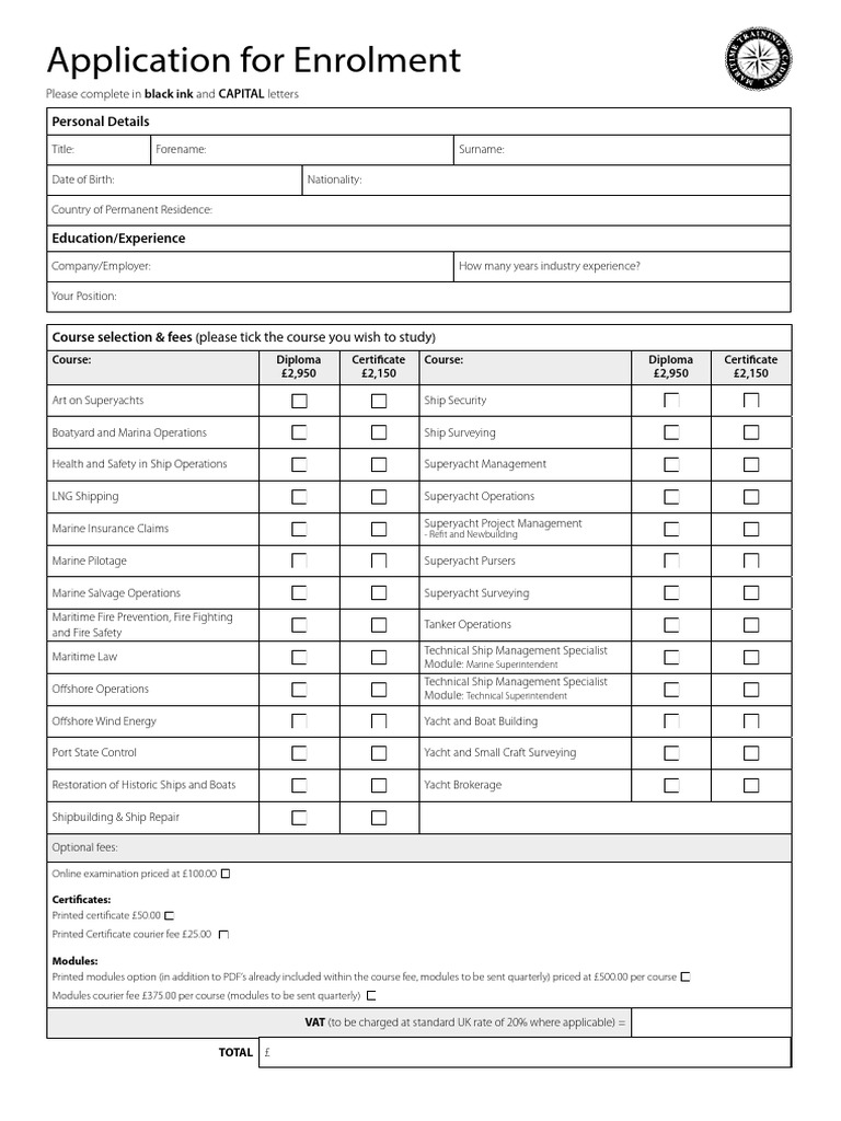 MTA Application Form 2023-24 v03 | PDF