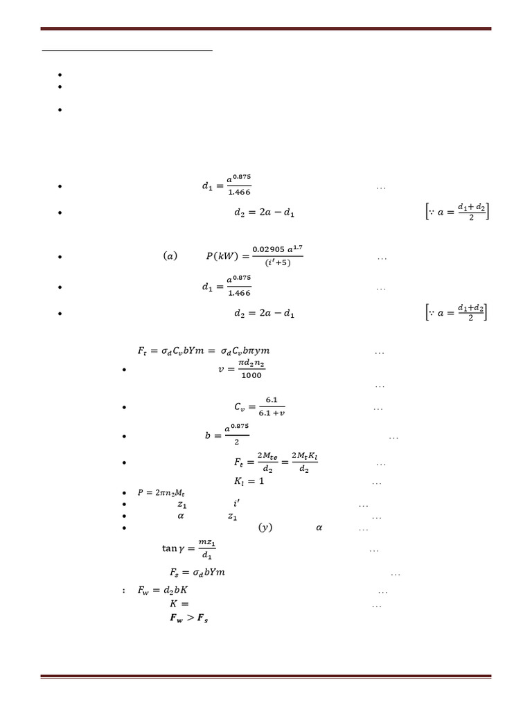 Worm Gear Design Procedure Guide | PDF | Gear | Mechanical Engineering